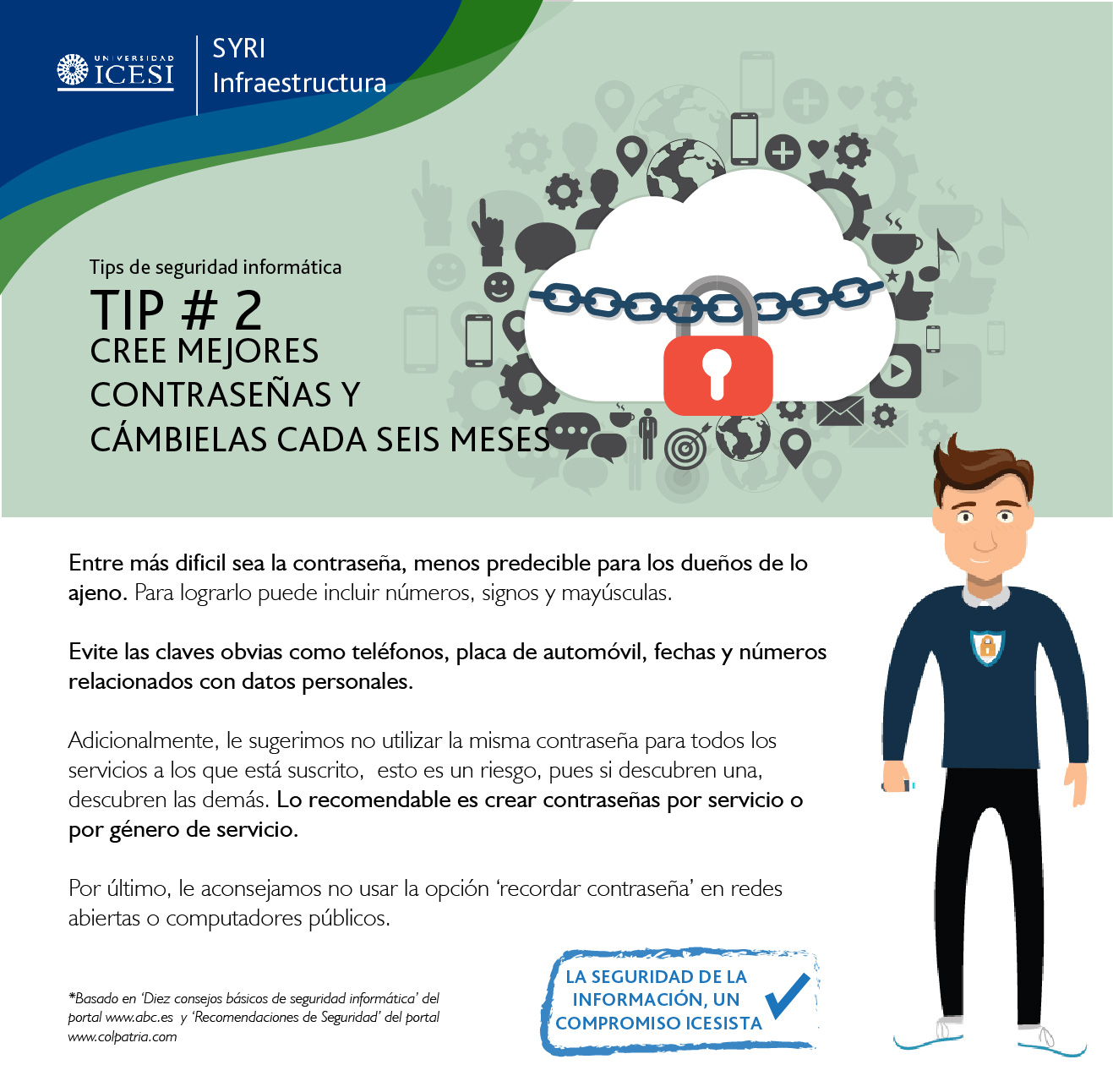 Tips de seguridad - Seguridad de la Información
