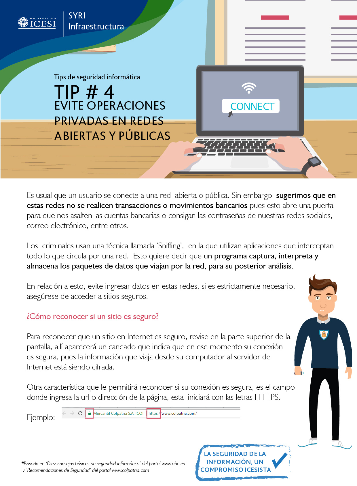 Tips de seguridad - Seguridad de la Información