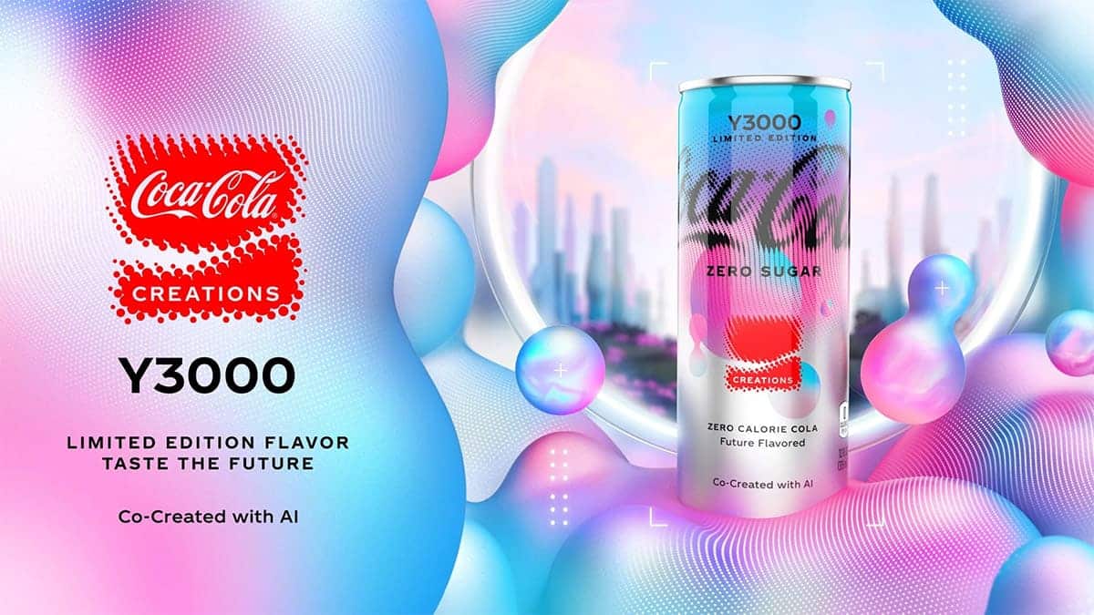 Coca-Cola presenta Y3000, un nuevo refresco de "sabor futurista" creado al alimón con la IA ...